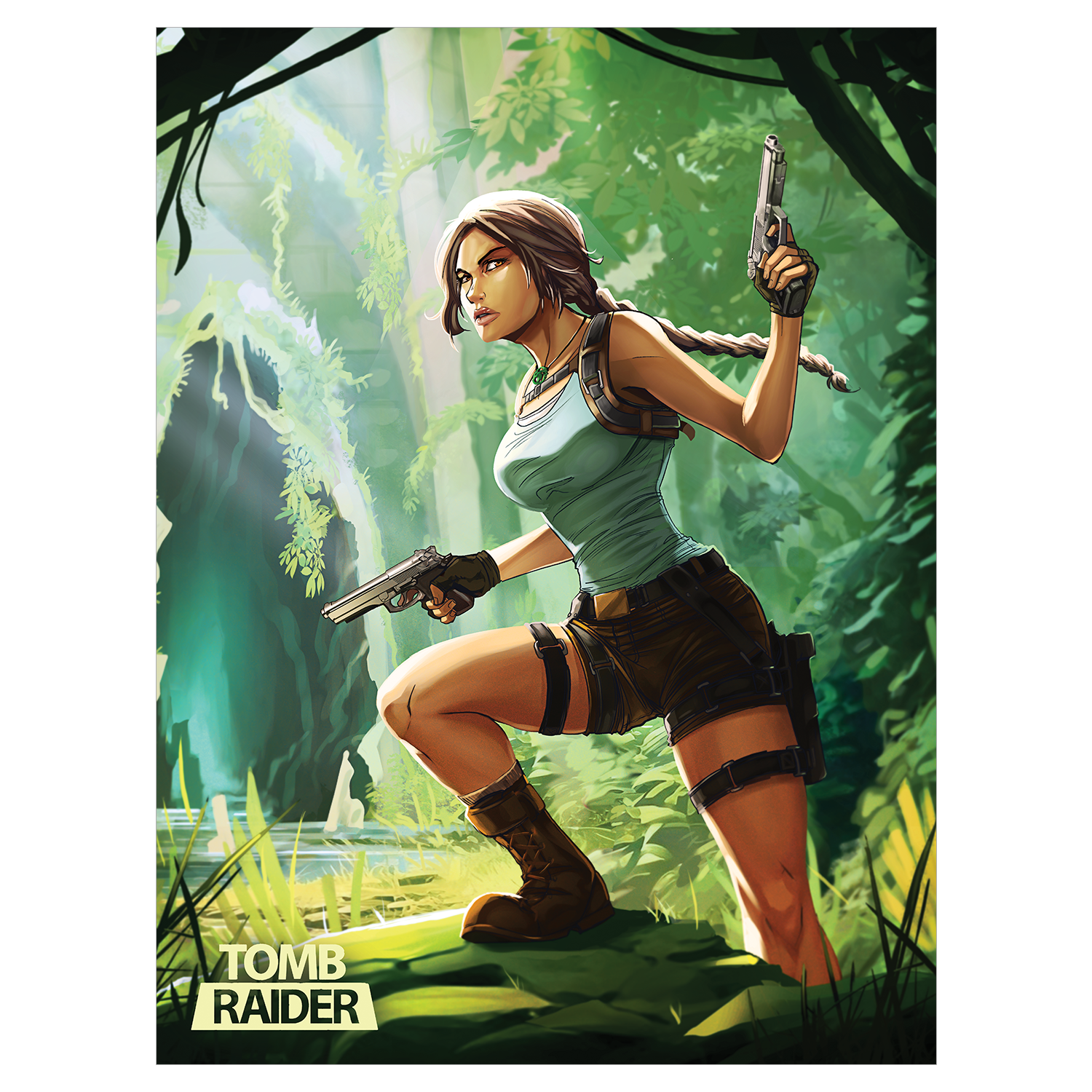 Tomb Raider Poster – Crystal Dynamics